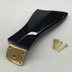 Ibanez 2TP0001-BK tailpiece vt14 black gloss, for afc with maple wood cover