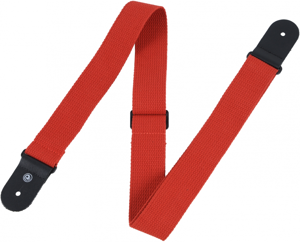 Planet Waves 50CT05 Cotton Strap Red guitar strap